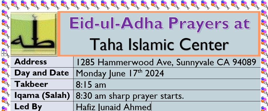 Taha Islamic Center – Islamic Center